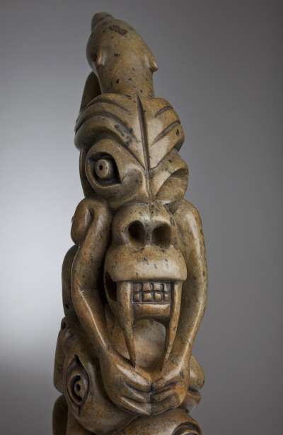 Tupilak Study I - Sculptures by Inuit Artist Abraham Anghik Ruben