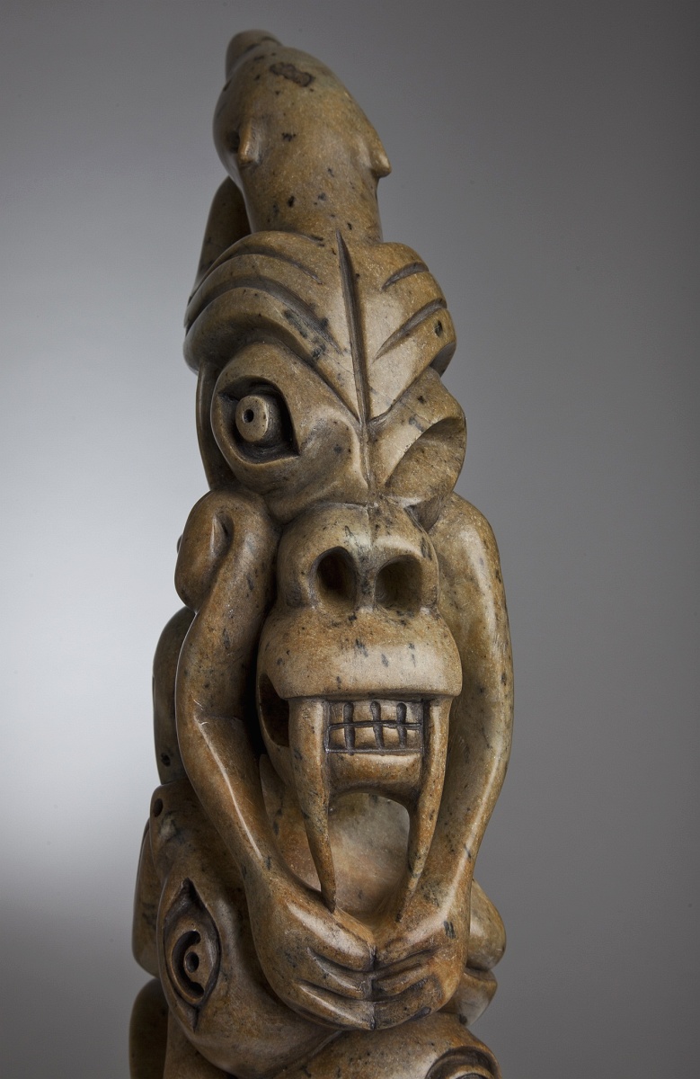 Tupilak Study I - Sculptures by Inuit Artist Abraham Anghik Ruben